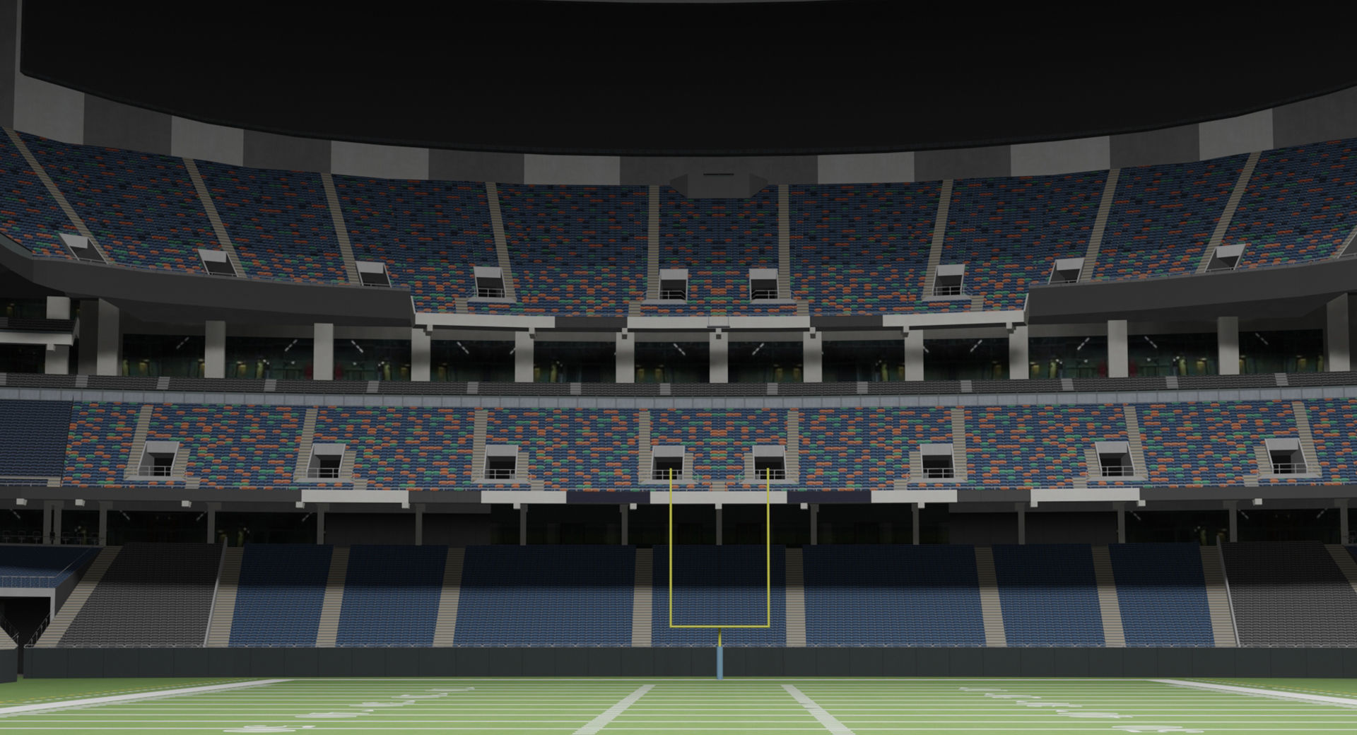 Caesars Superdome - New Orleans USA 3D model | CGTrader