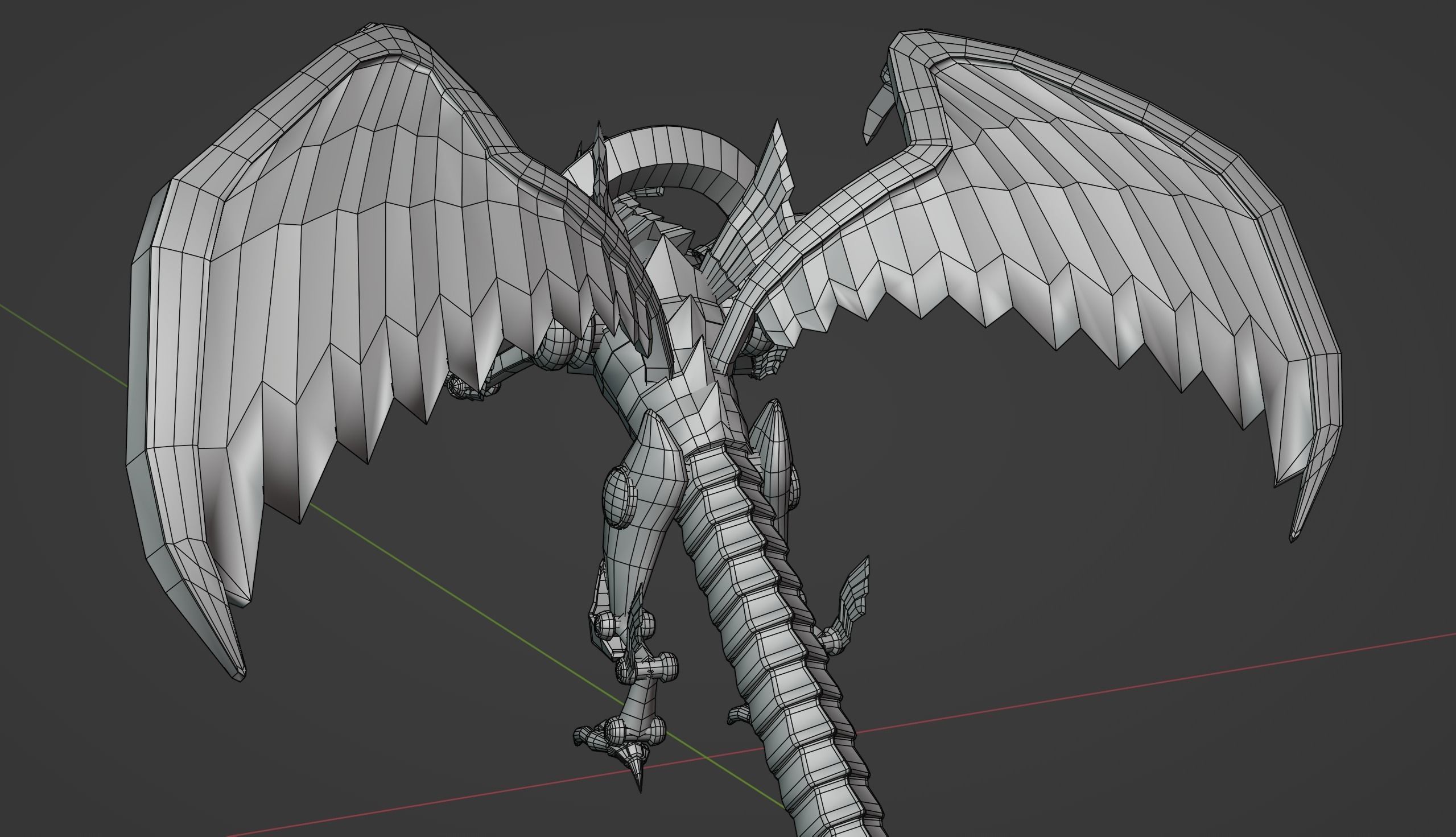 3D model Winged Dragon of Ra VR / AR / low-poly | CGTrader