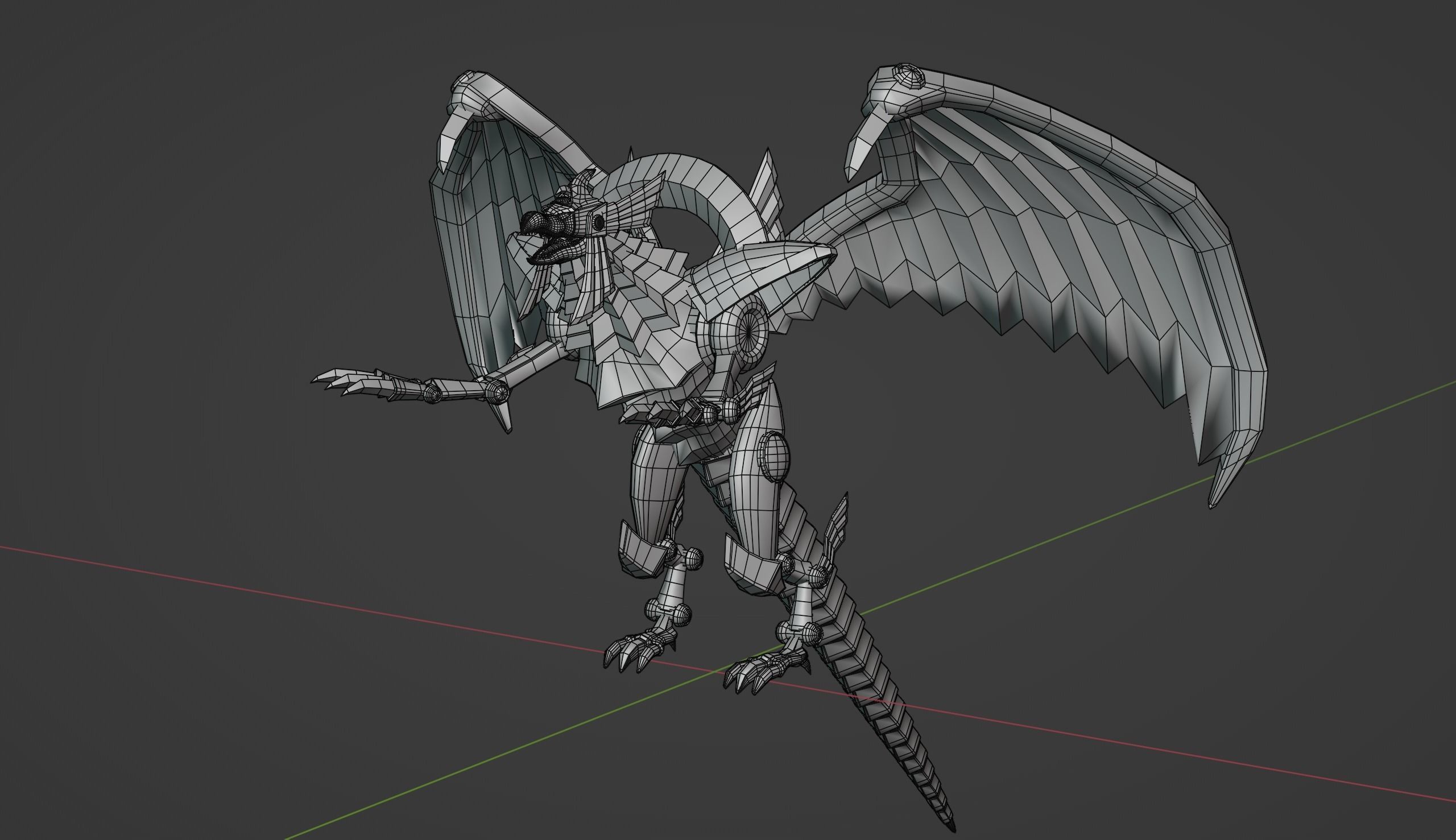 3D model Winged Dragon of Ra VR / AR / low-poly | CGTrader