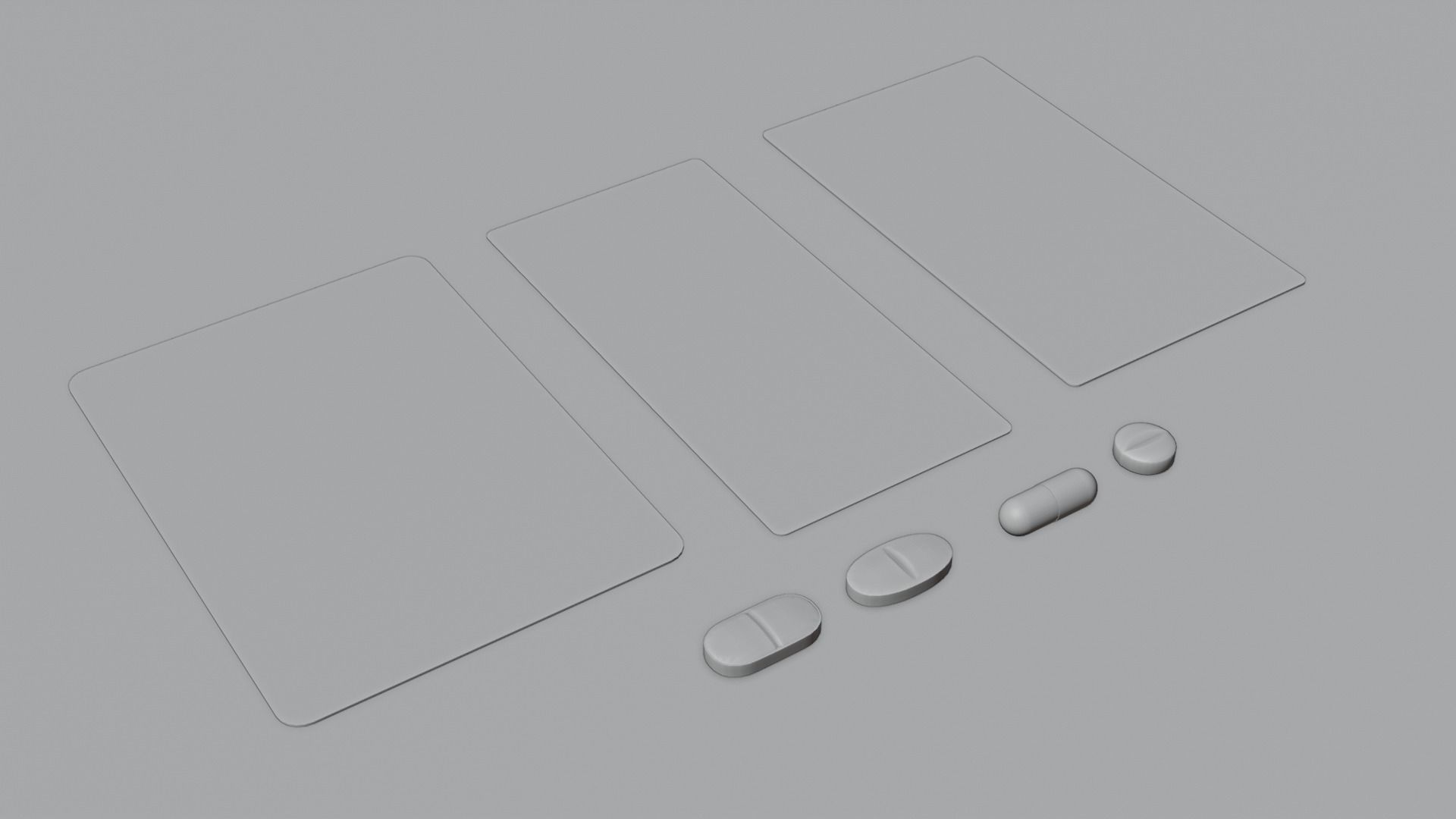 Pills and Blisters 4K and 2K Textures 3D model | CGTrader