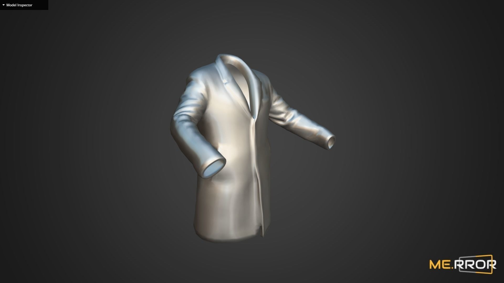3D model Game Ready Male Navy Coat VR / AR / low-poly | CGTrader