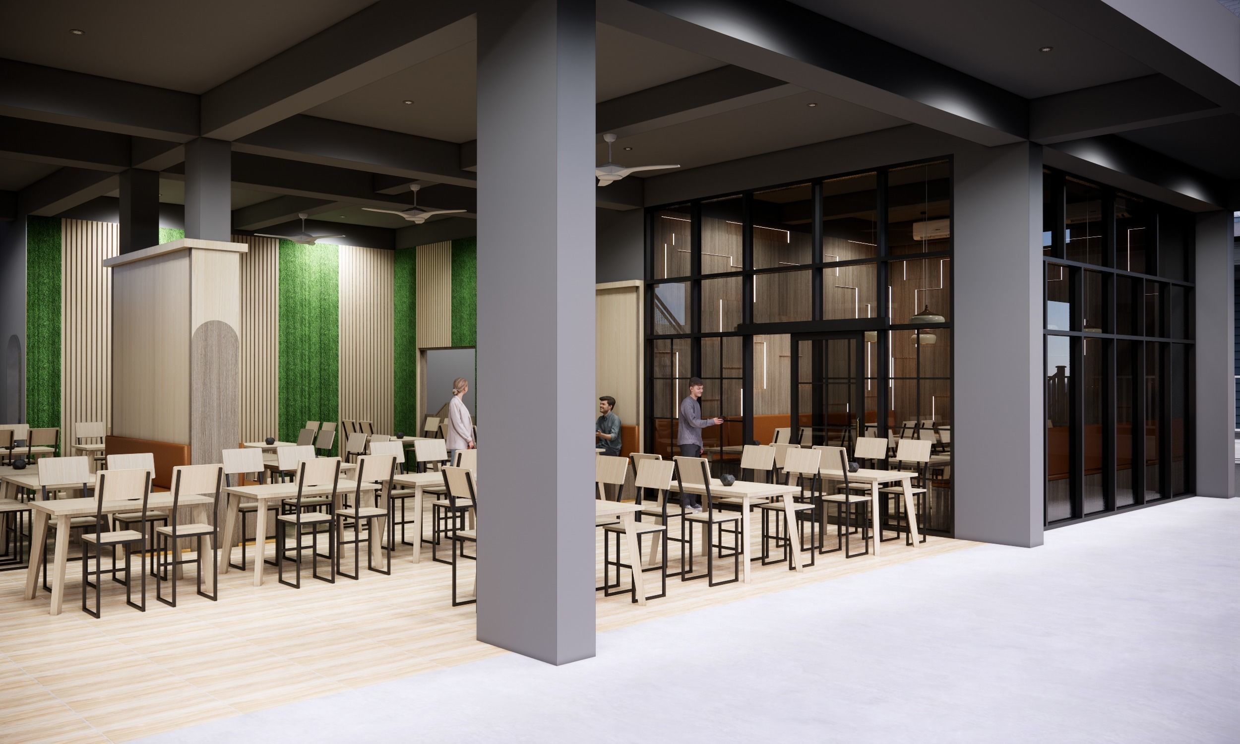 Scene Render Design Coffee Shop File Sketchup Enscape 3D model | CGTrader