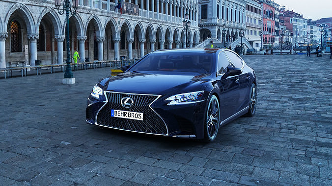 LEXUS LS 500 free 3D model | CGTrader