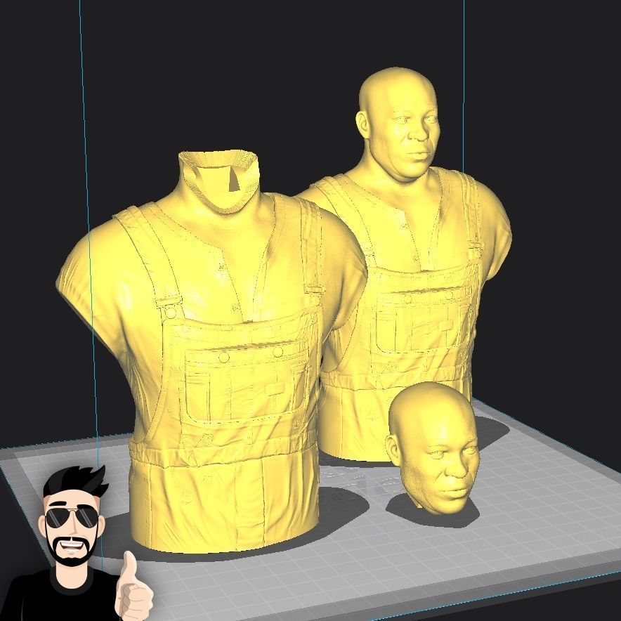 JOHN COFFEY - THE GREEN MILE 3D model 3D printable | CGTrader