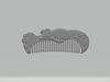 Mouse Comb 3D model 3D printable | CGTrader