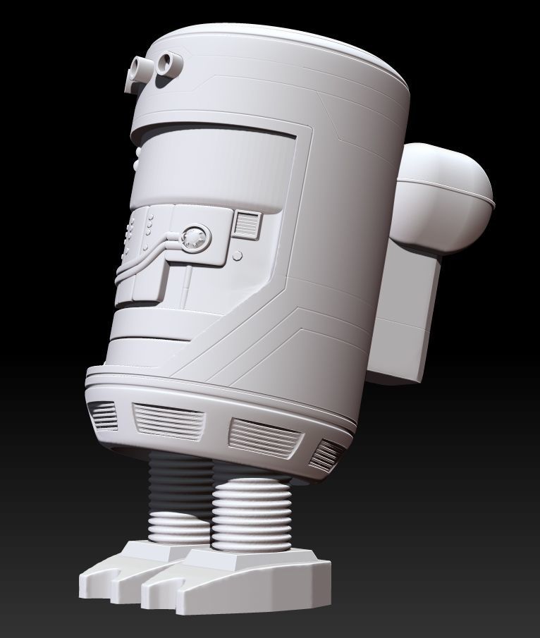 MEL-221 Droid Bad Batch 3D model 3D printable | CGTrader