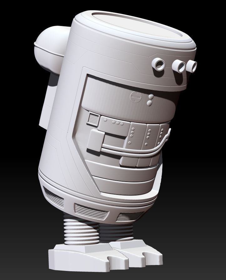 MEL-221 Droid Bad Batch 3D model 3D printable | CGTrader