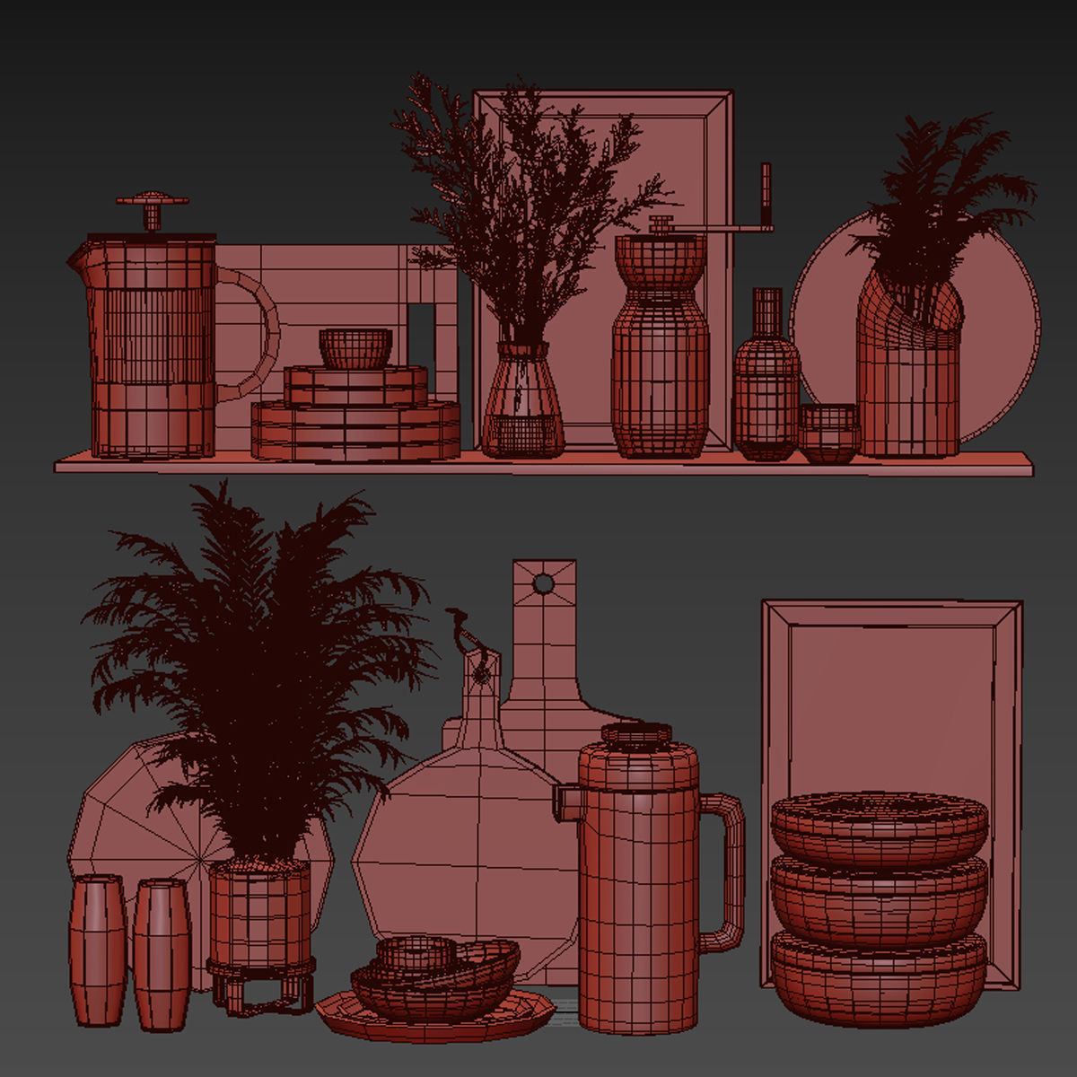 kitchen accessories 023 3D model | CGTrader