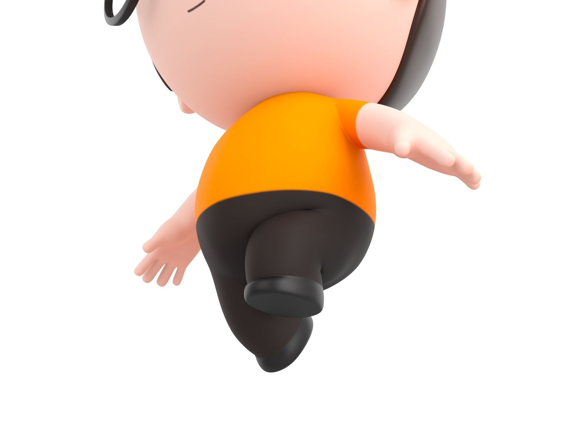 Character215 Rigged Little Boy 3D model rigged | CGTrader