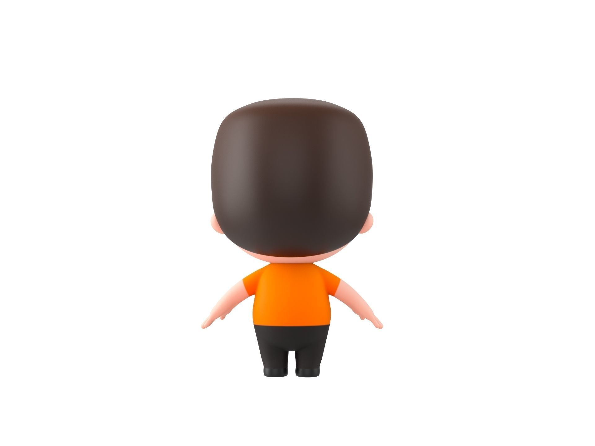 Character215 Rigged Little Boy 3D model rigged | CGTrader