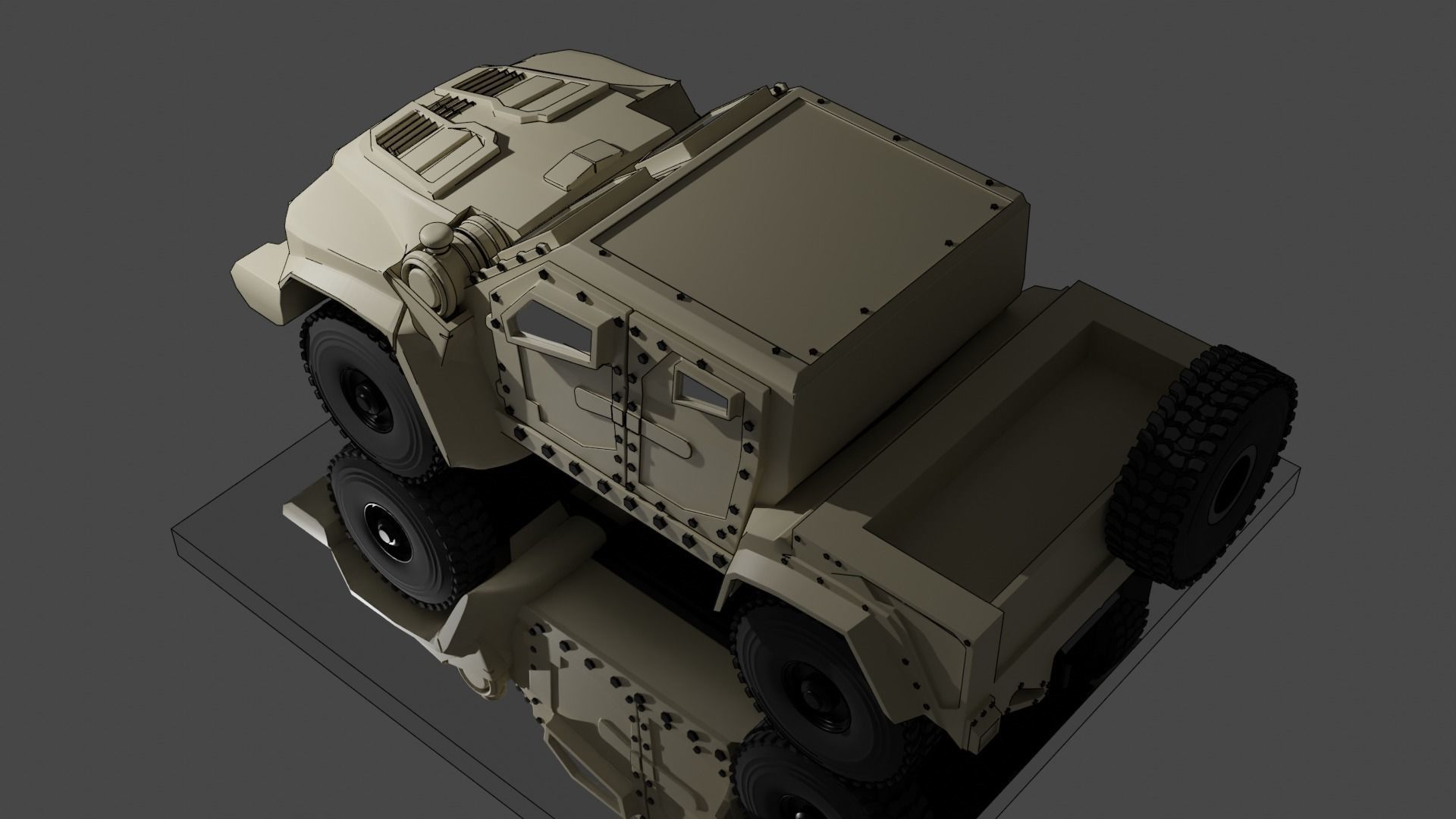 Joint Light Tactical Vehicle - Ready to print 3D model 3D printable | CGTrader