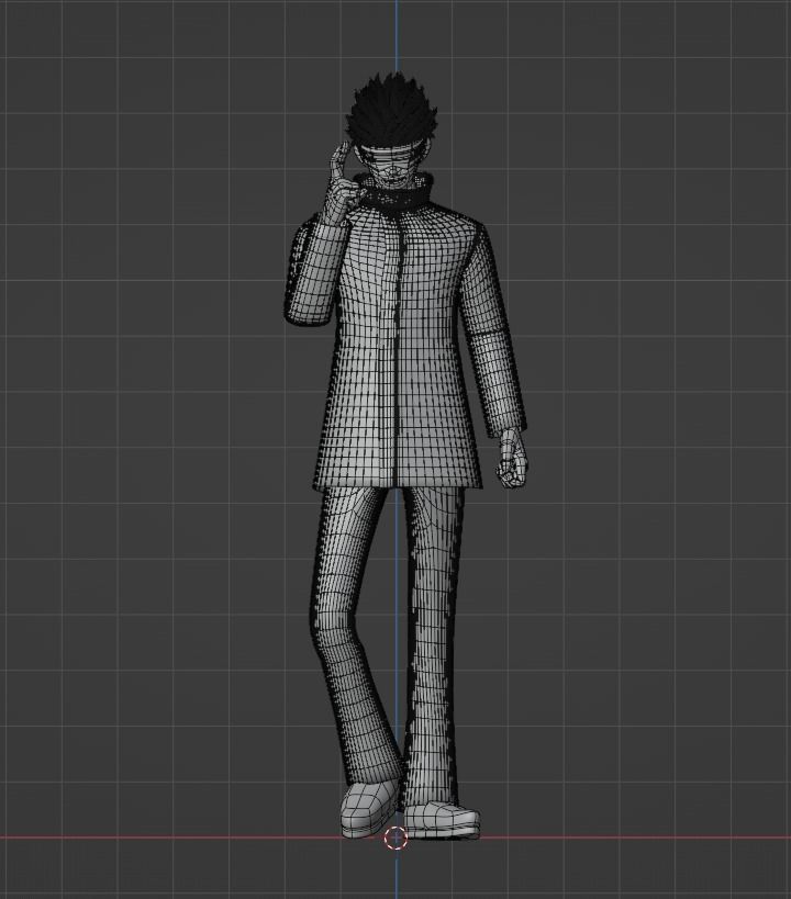 Satoru Gojo - Jujutsu Kaisen 3D model rigged | CGTrader