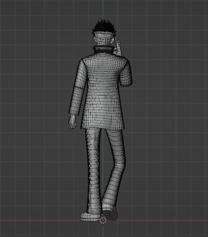 Satoru Gojo - Jujutsu Kaisen 3D model rigged | CGTrader