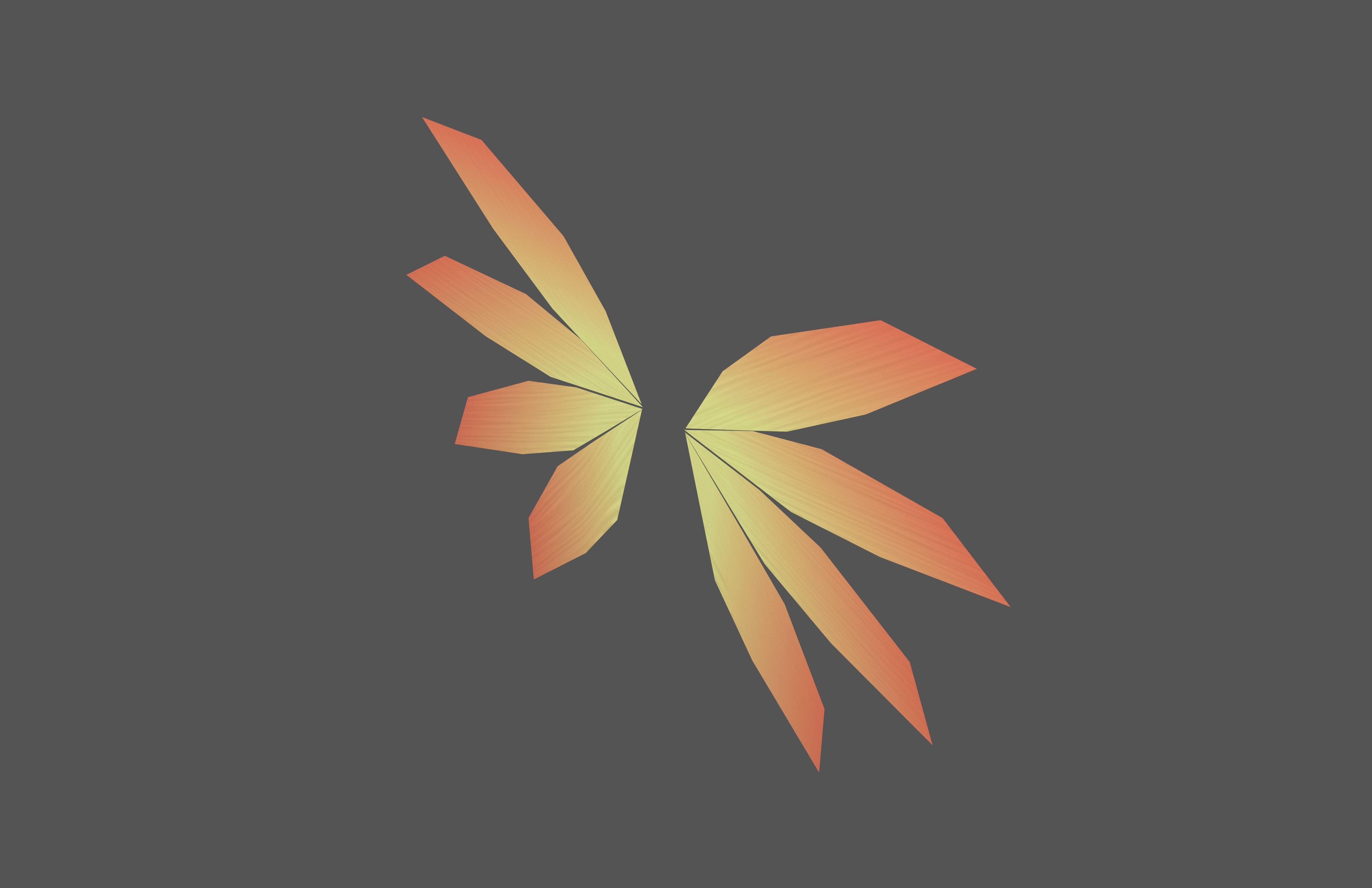 Low Poly Wings v3 001 free VR / AR / low-poly 3D model | CGTrader