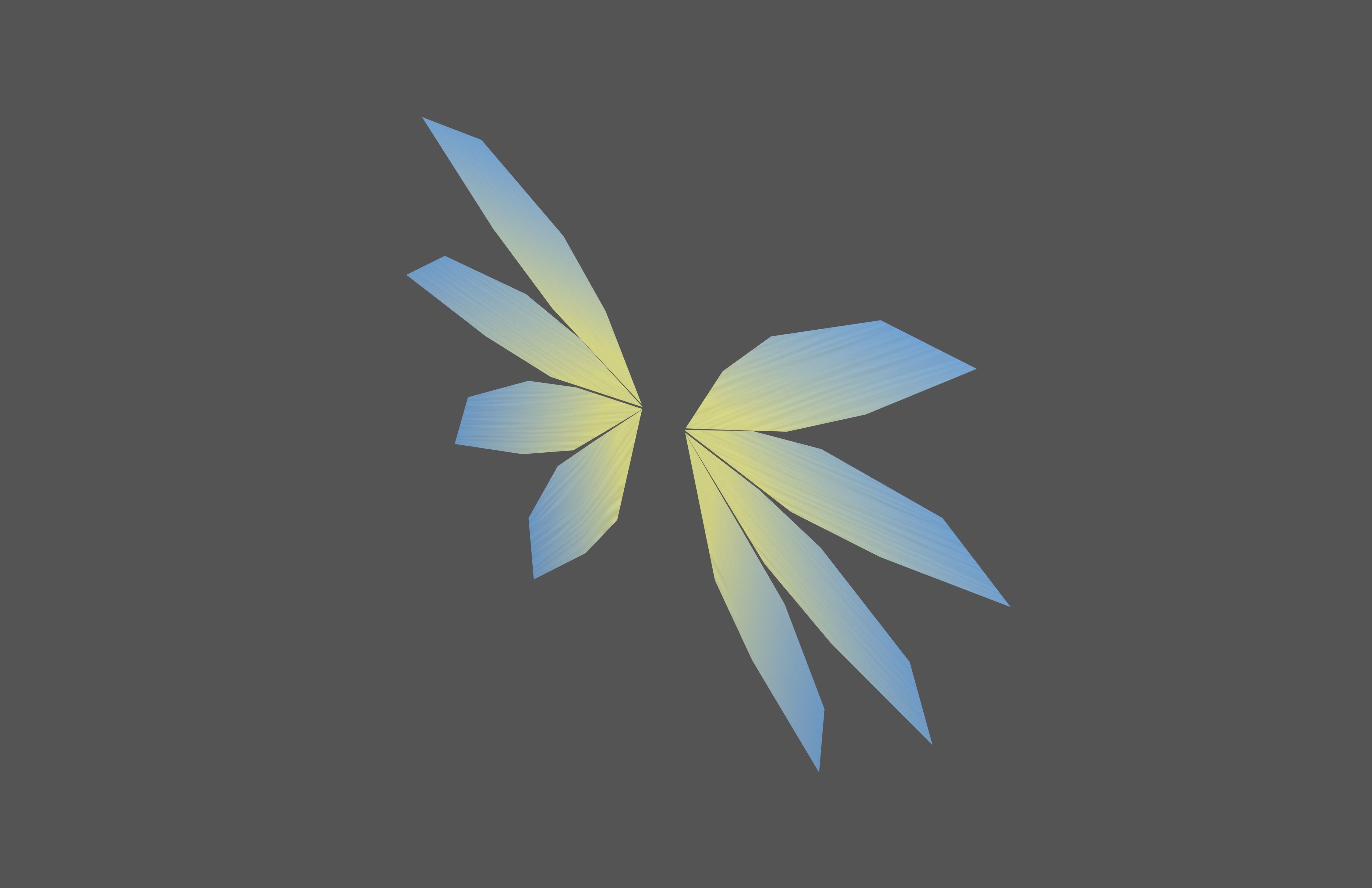 Low Poly Wings v3 003 free VR / AR / low-poly 3D model | CGTrader