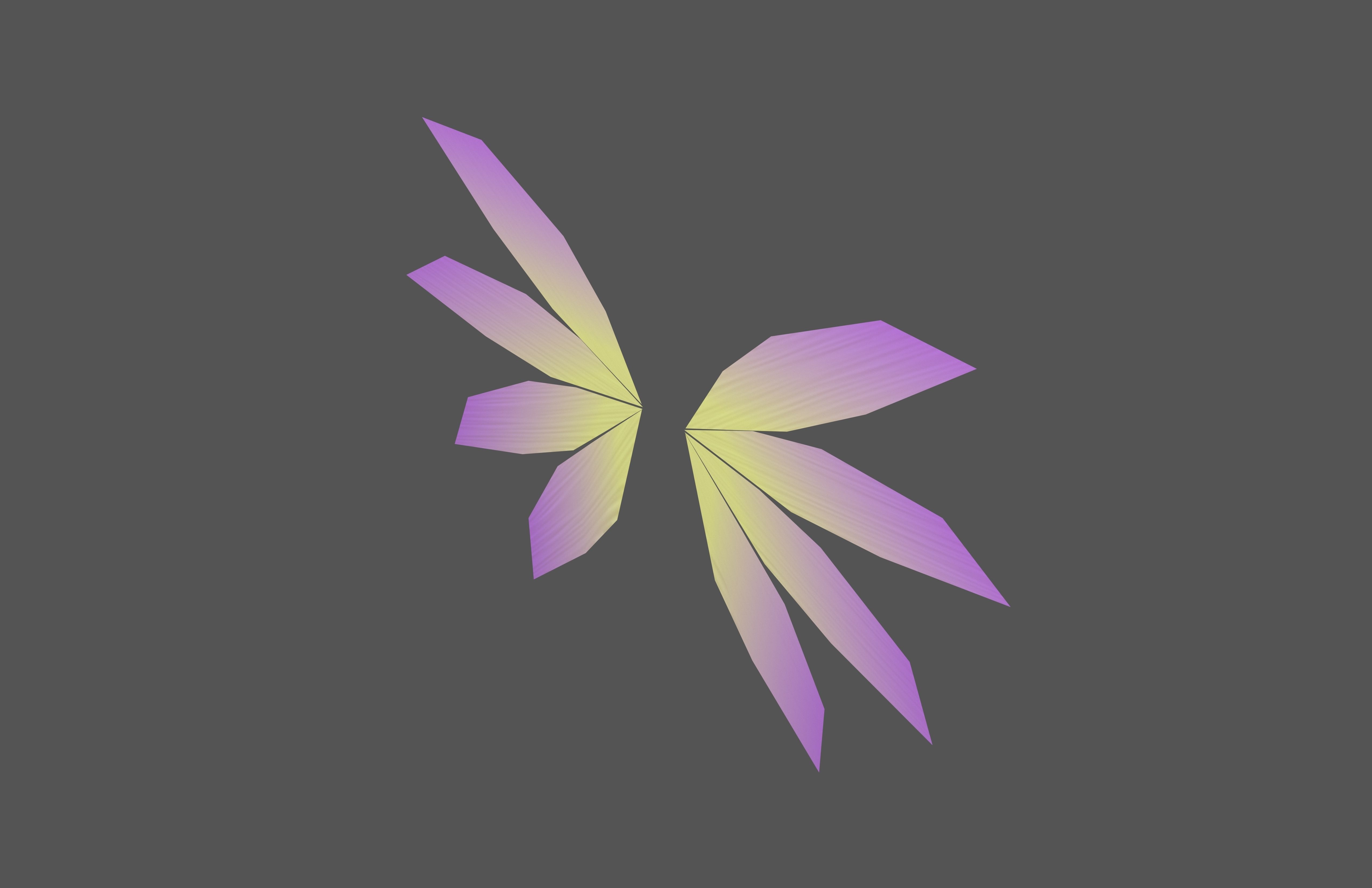Low Poly Wings v3 004 free VR / AR / low-poly 3D model | CGTrader