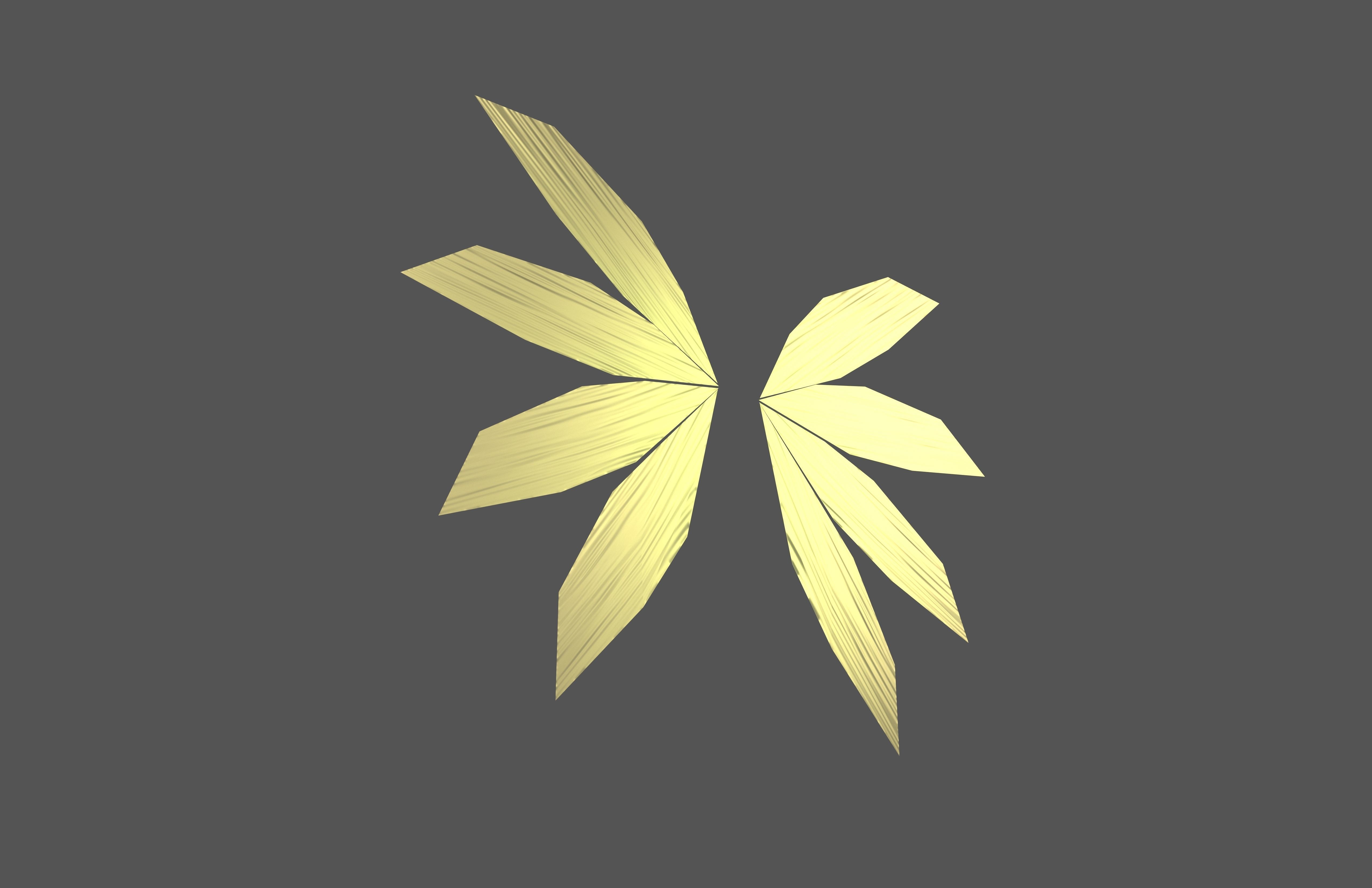 Low Poly Wings v3 009 free VR / AR / low-poly 3D model | CGTrader