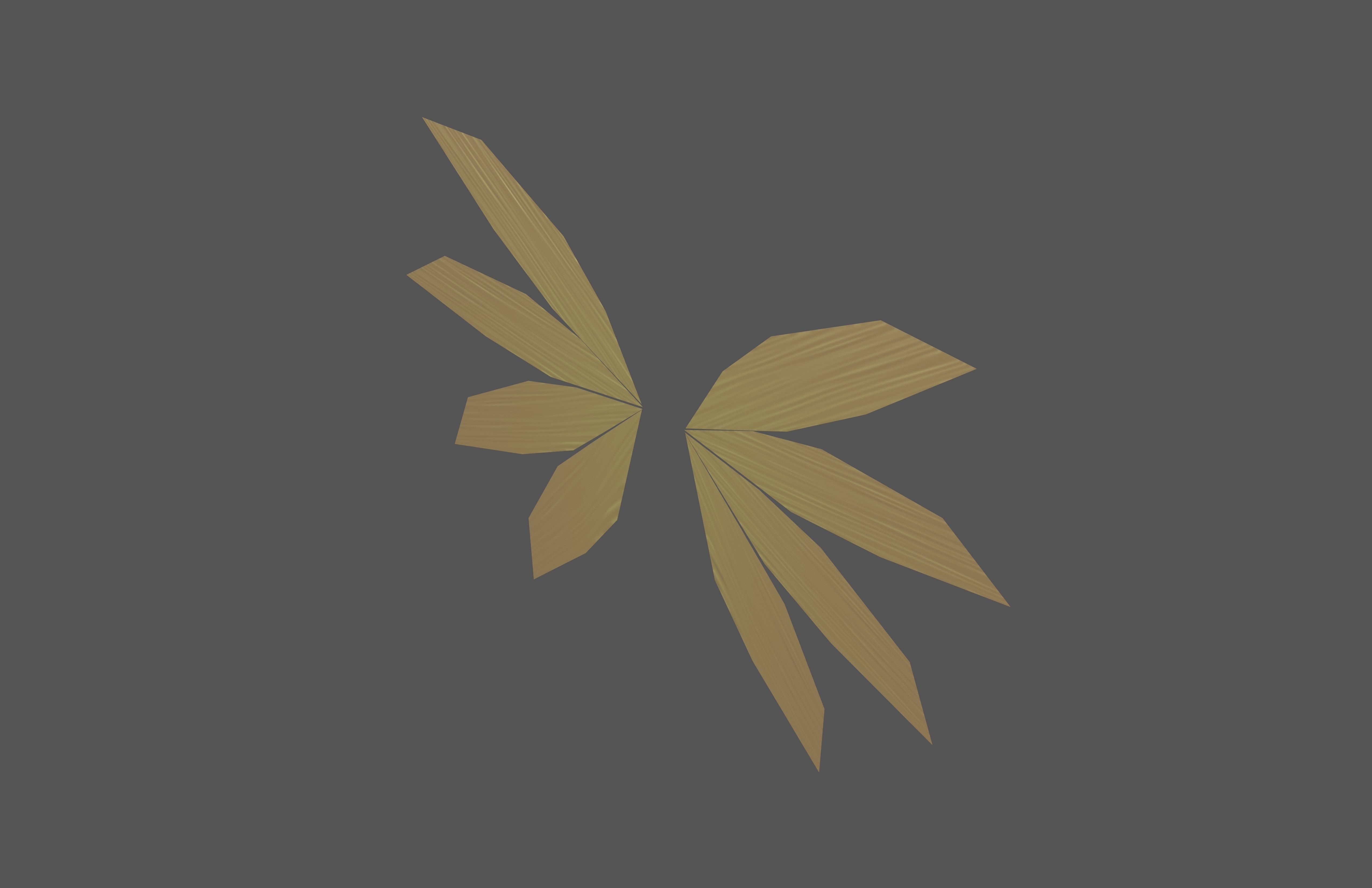 Low Poly Wings v3 009 free VR / AR / low-poly 3D model | CGTrader