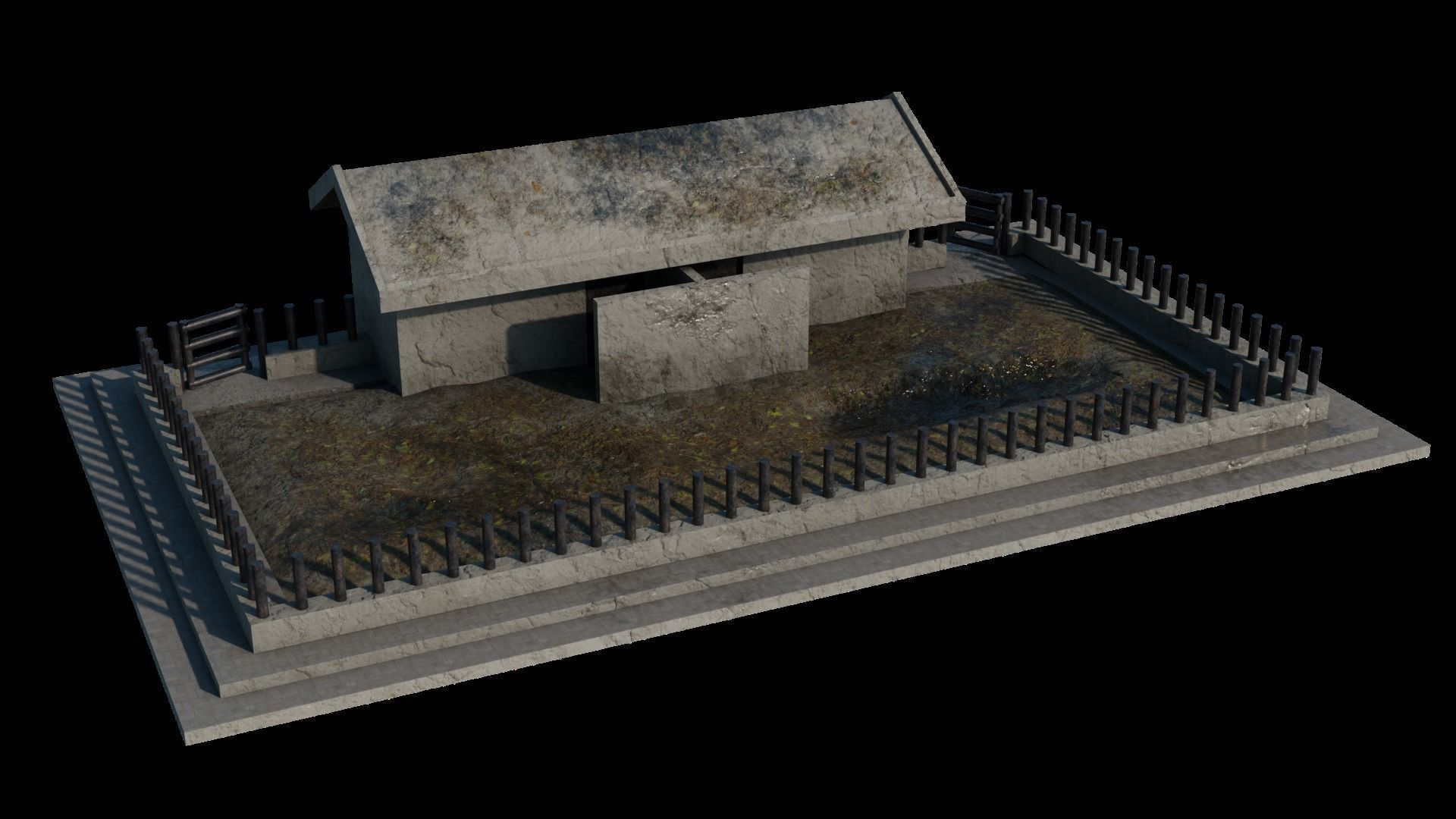 3D model ABANDONED ZOO VR / AR / low-poly | CGTrader