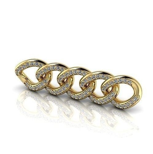 Chain link Model 3037 3D model 3D printable | CGTrader