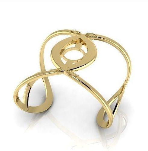 Bracelet Marquise Model 3007 3D model 3D printable | CGTrader