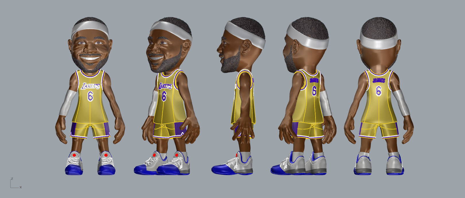 Lebron James 3D model 3D printable | CGTrader