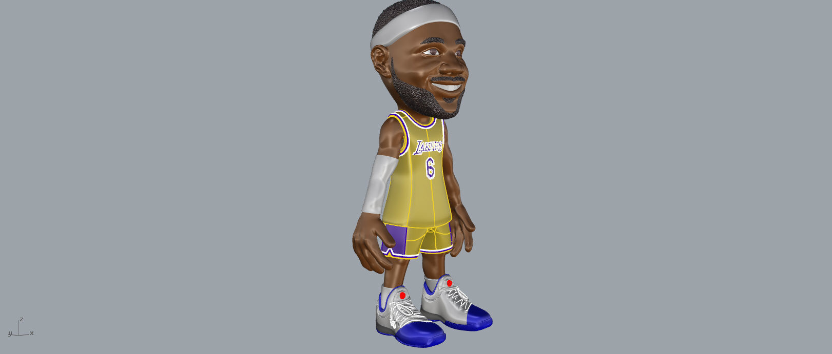 Lebron James 3D model 3D printable | CGTrader