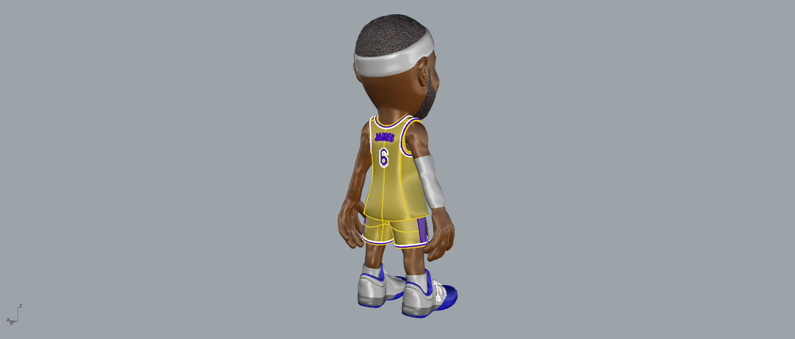 Lebron James 3D model 3D printable | CGTrader