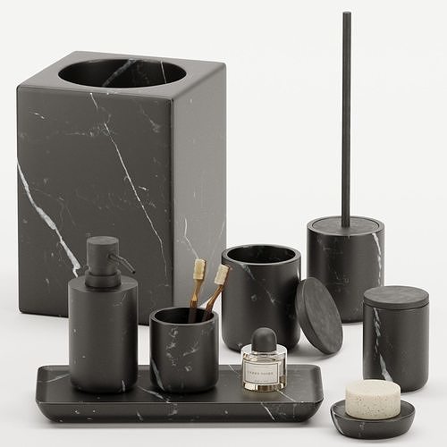 Decorative Set 010 3d Model Cgtrader