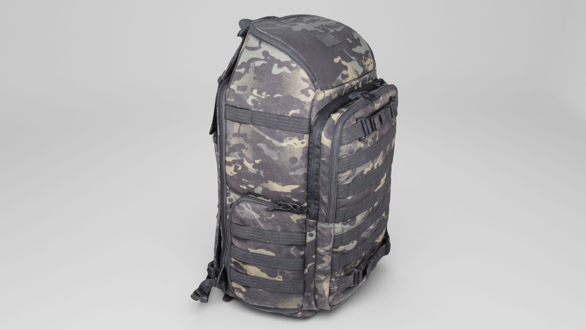 Tactical military backpack for soldiers 3D model | CGTrader