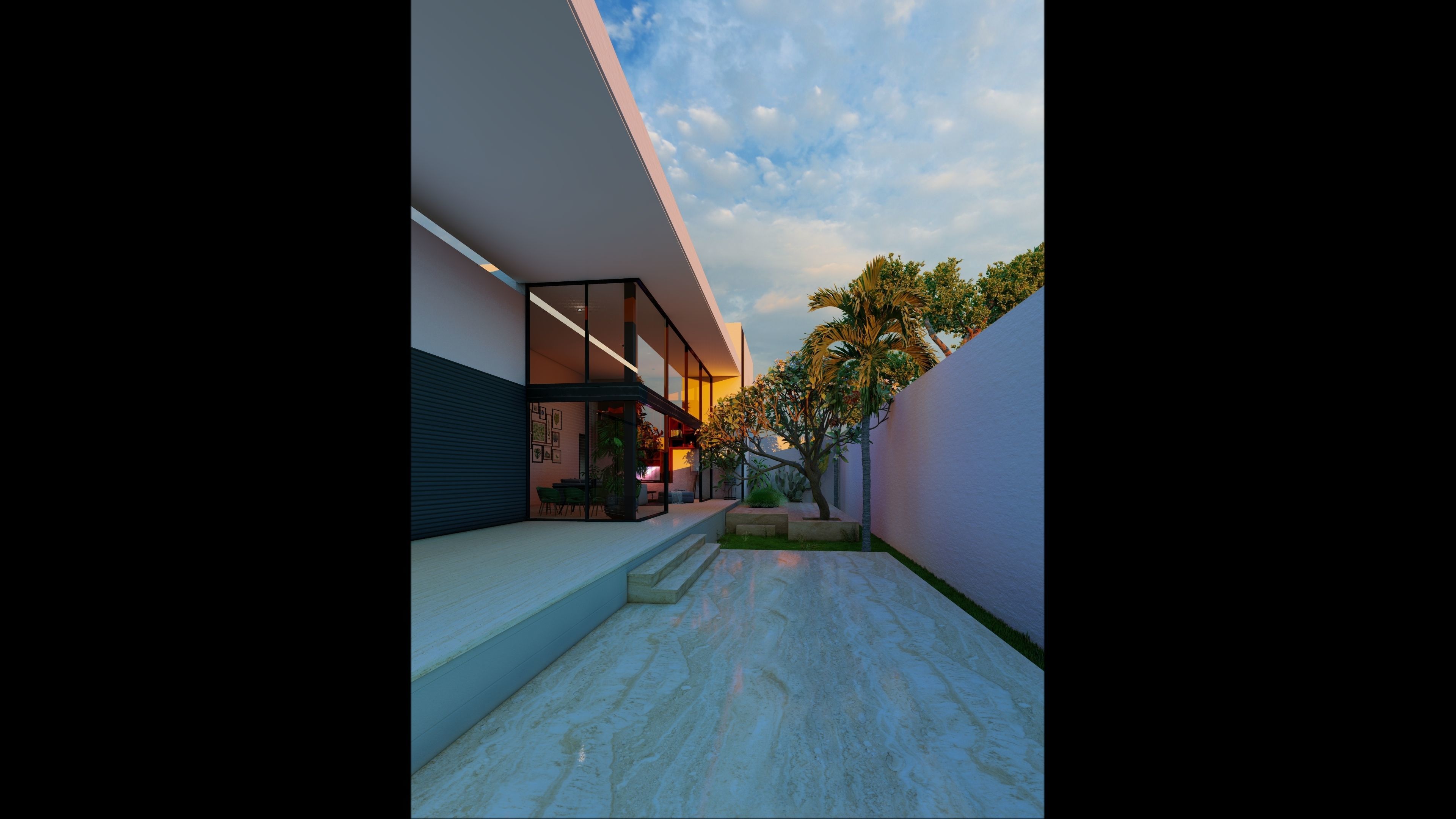 SCENE LUMION 12 5 AND ABOVE SIDE HOUSE BY YOGA4ARCH 3D model | CGTrader