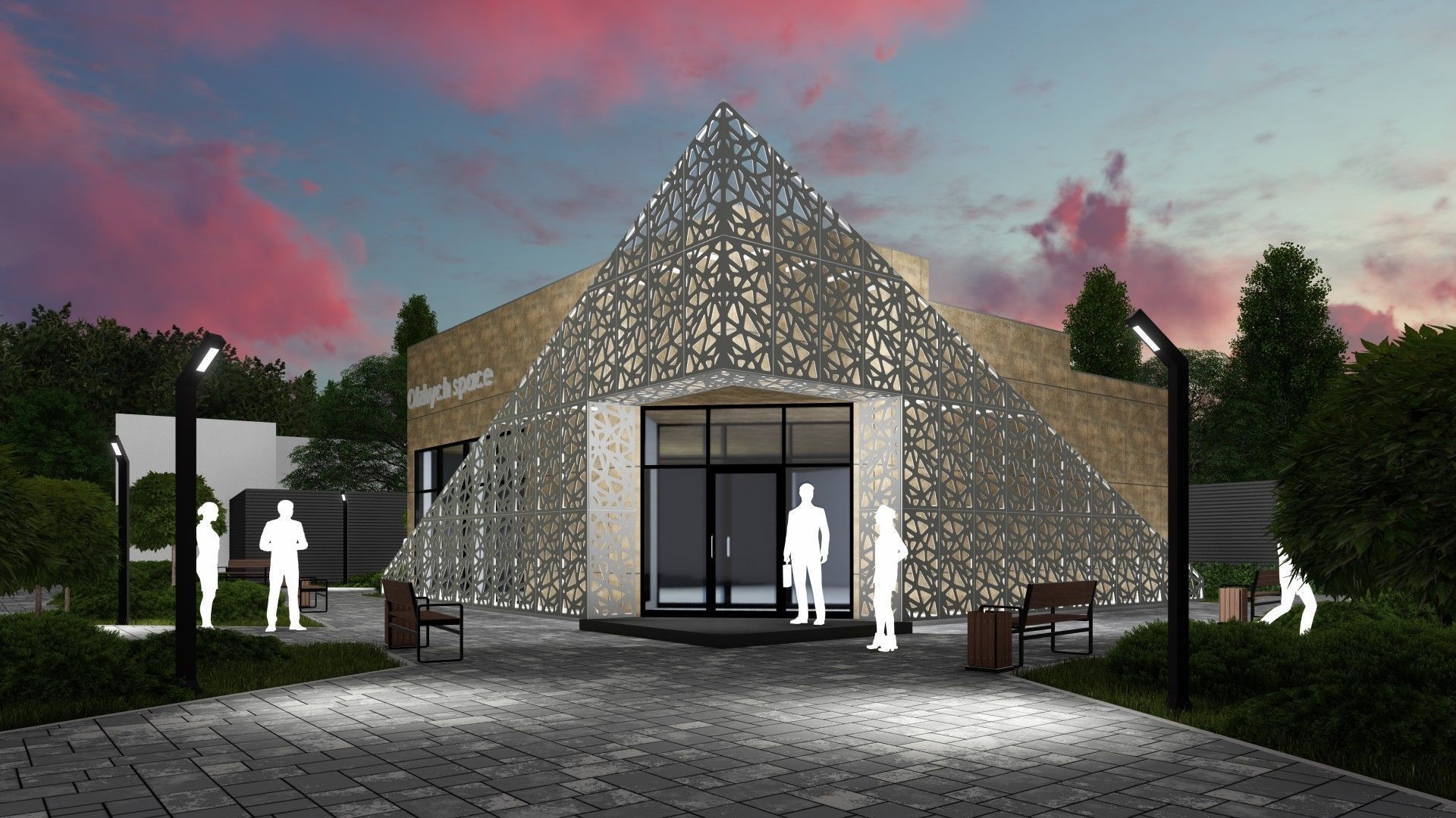 3D model of the museum in 2 versions 3D model | CGTrader