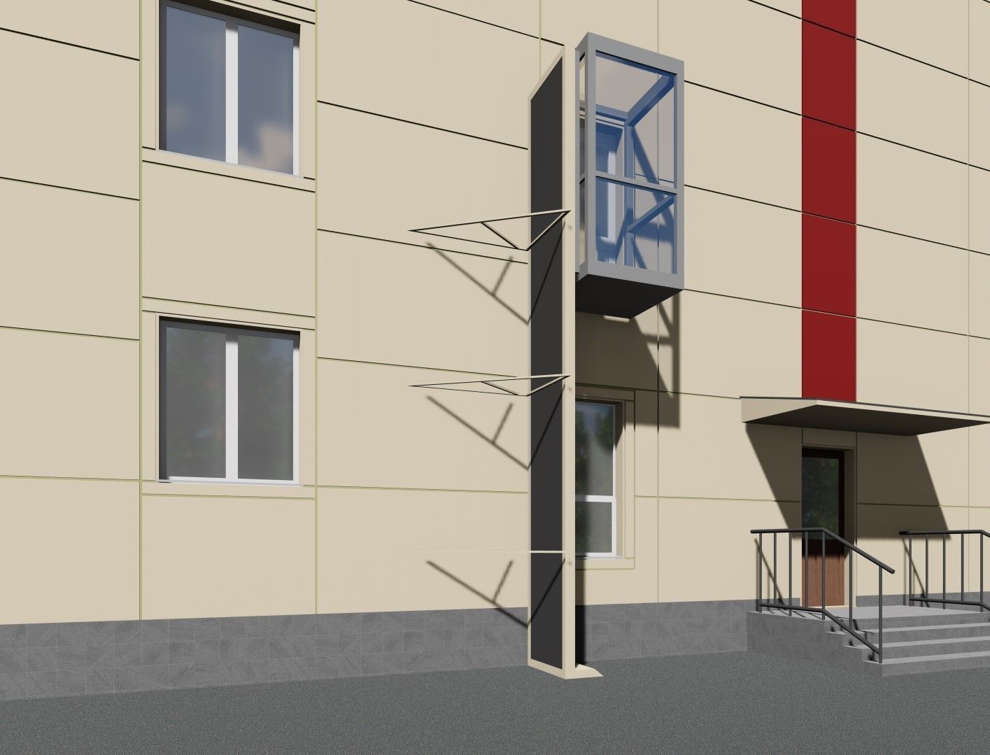 3d model of the elevator free 3D model | CGTrader