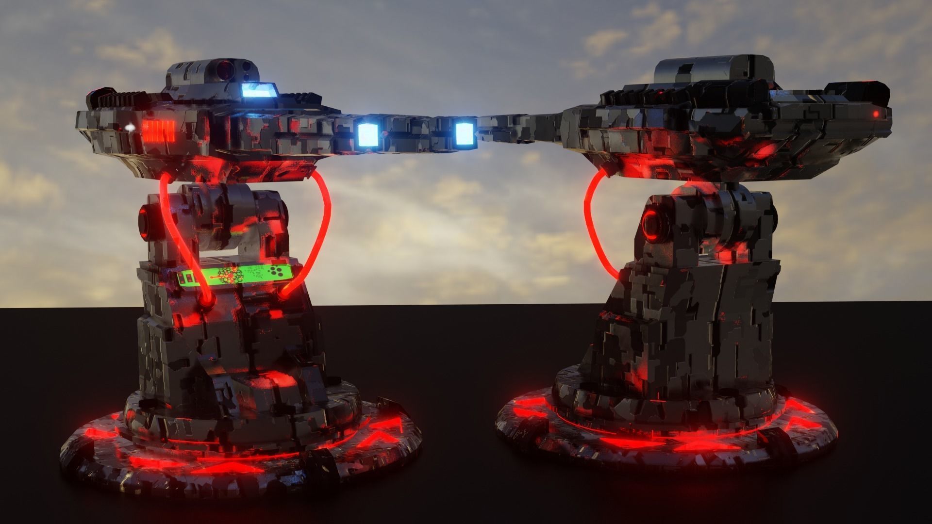 3D model Alien game weapon VR / AR / low-poly | CGTrader