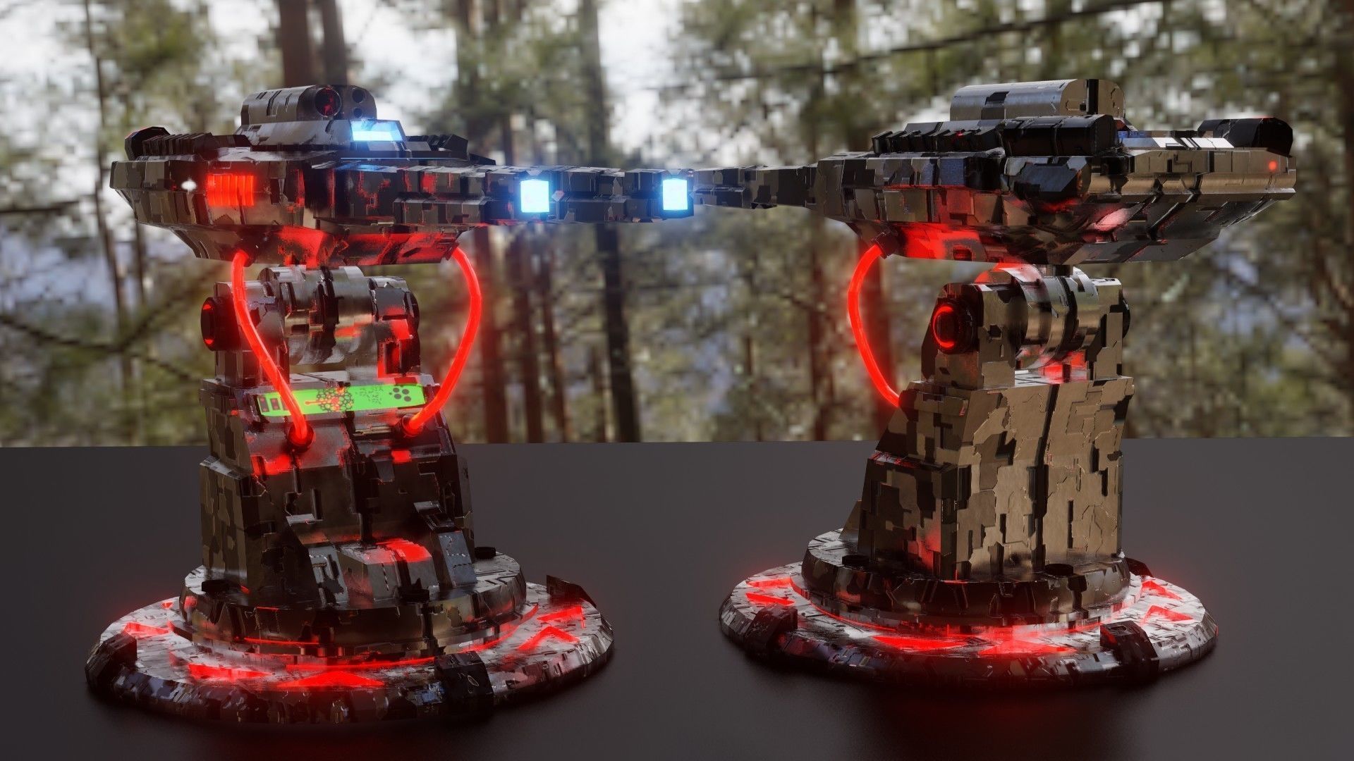 3D model Alien game weapon VR / AR / low-poly | CGTrader