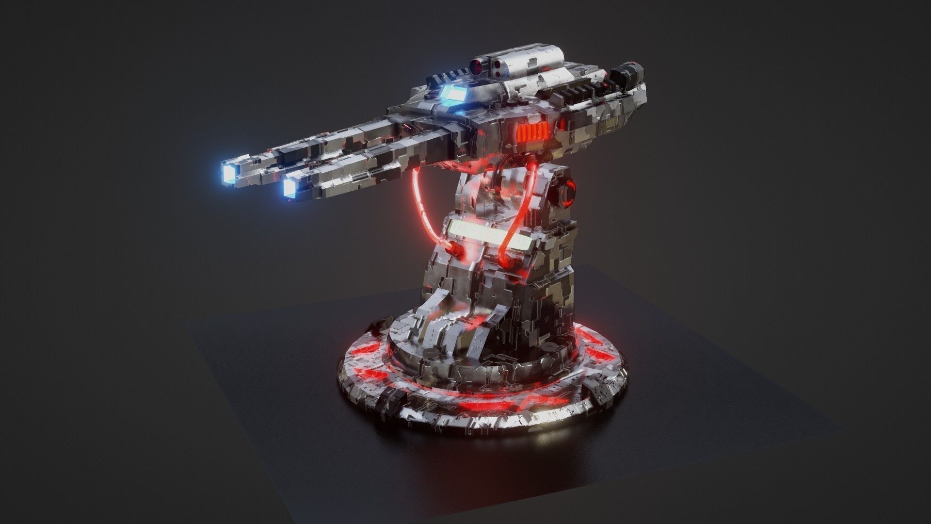 3D model Alien game weapon VR / AR / low-poly | CGTrader