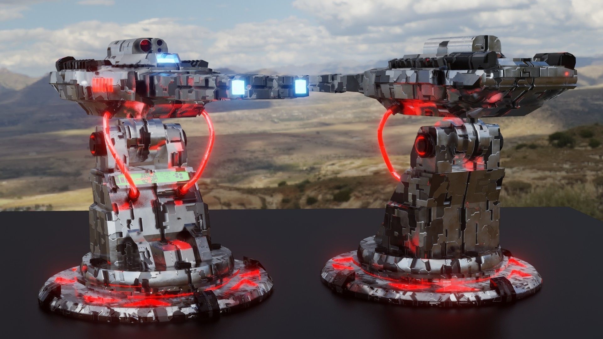 3D model Alien game weapon VR / AR / low-poly | CGTrader