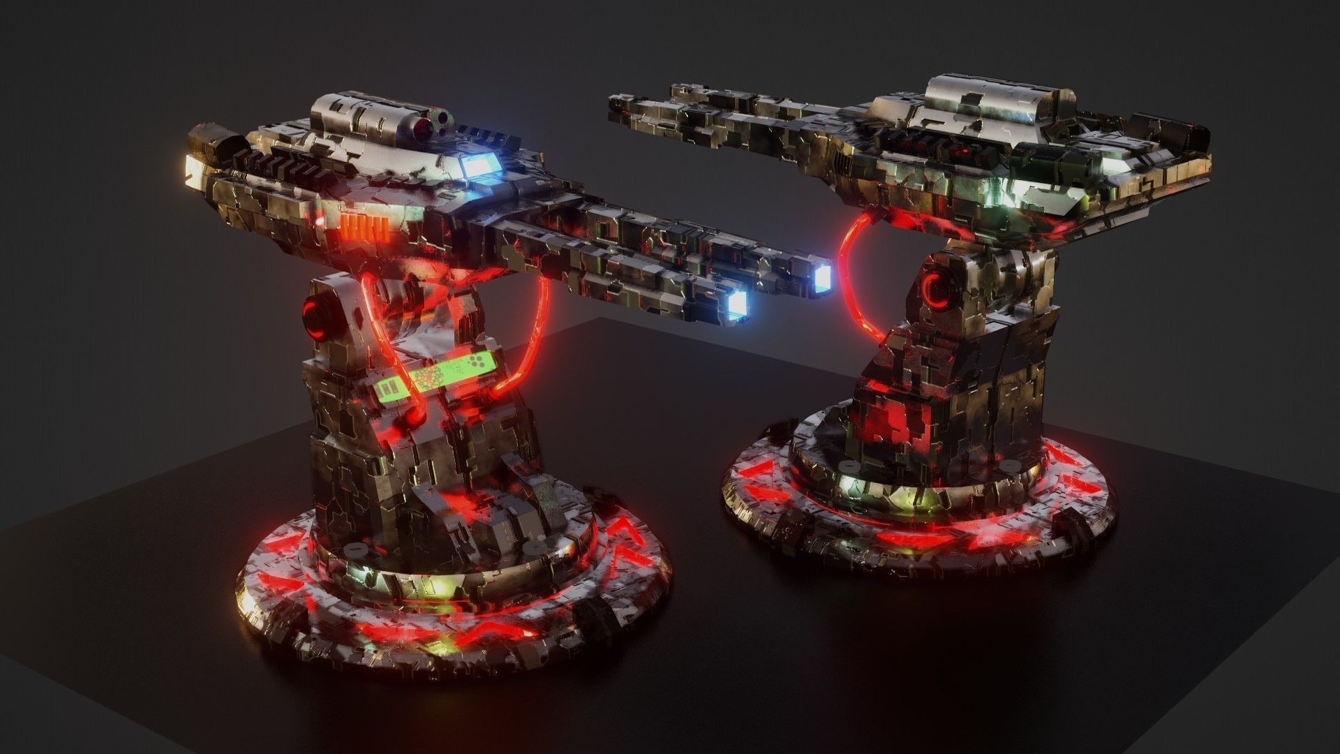 3D model Alien game weapon VR / AR / low-poly | CGTrader