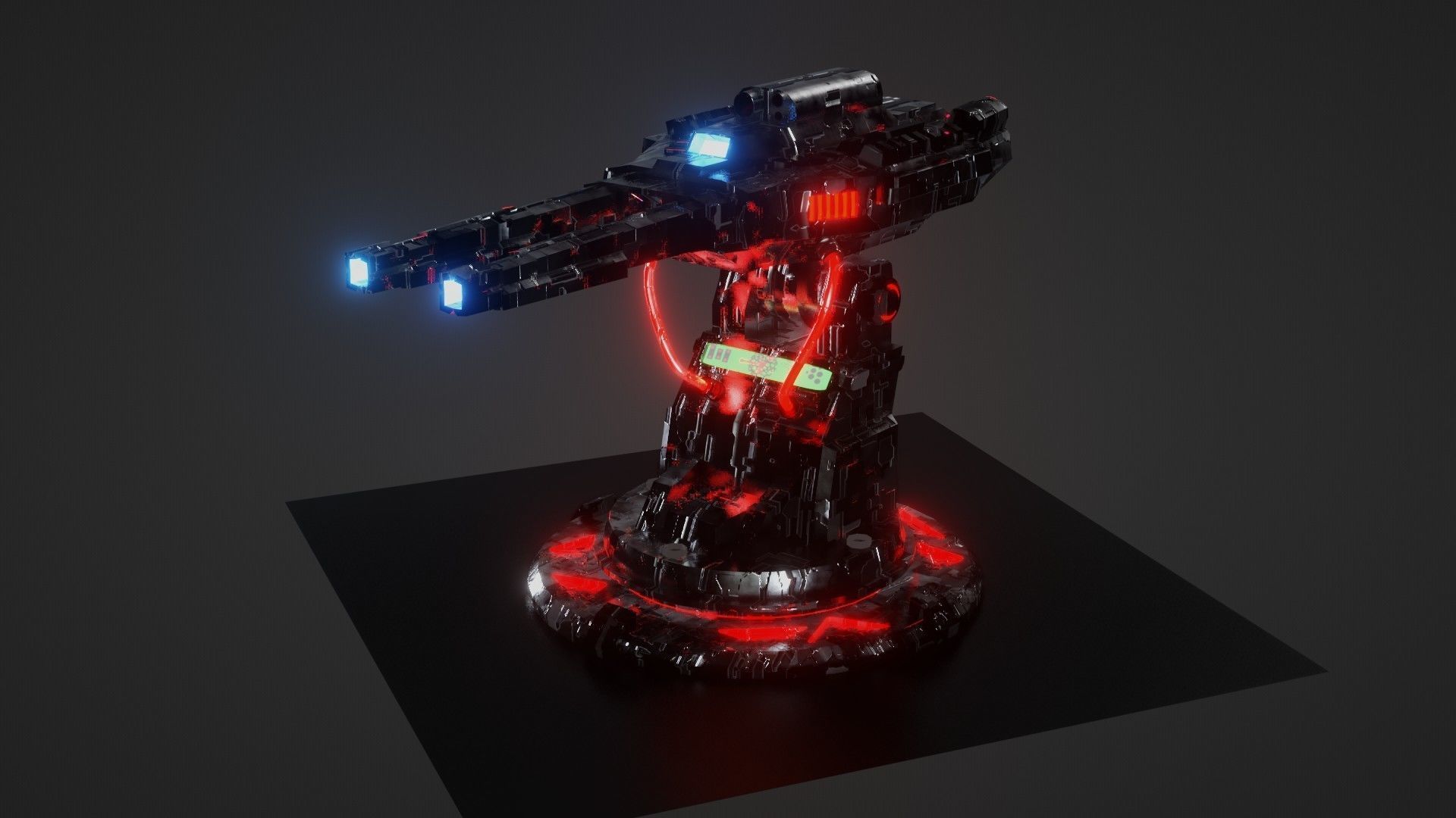 3D model Alien game weapon VR / AR / low-poly | CGTrader