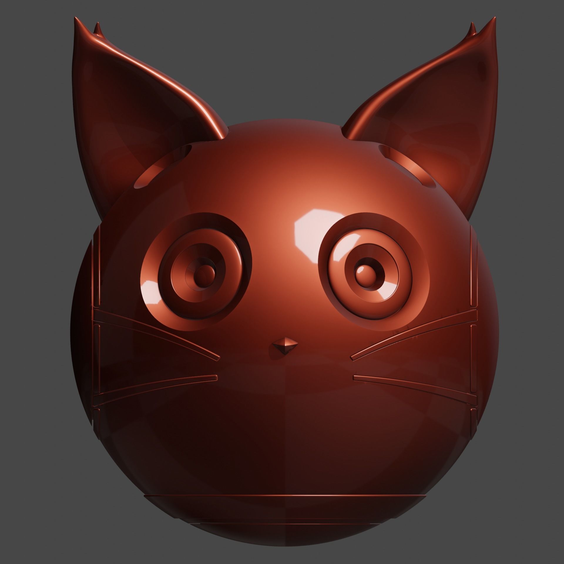Hi-Fi RUSH BALL 808 Cat for 3d print 3D model 3D printable | CGTrader