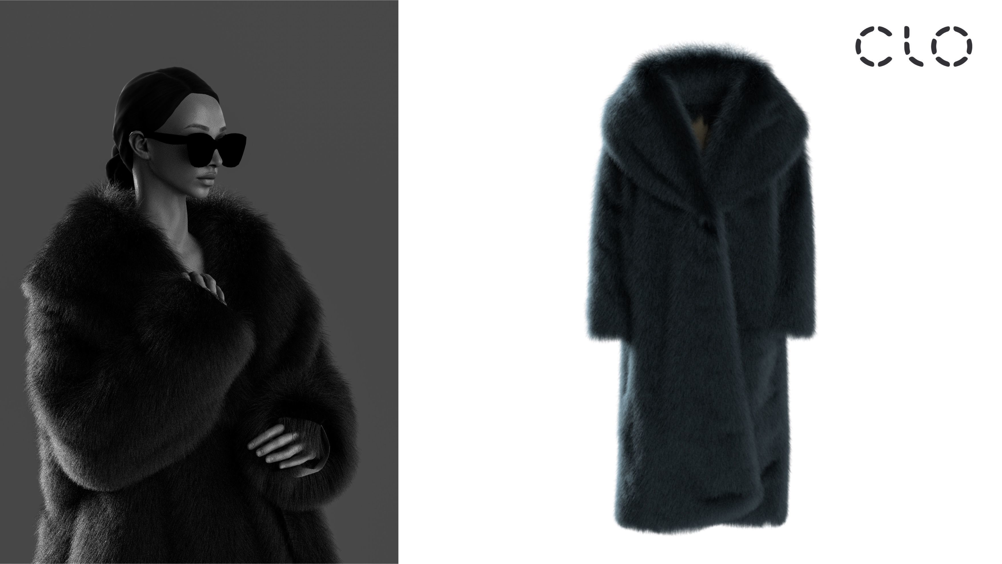 Fur coat 3D model | CGTrader