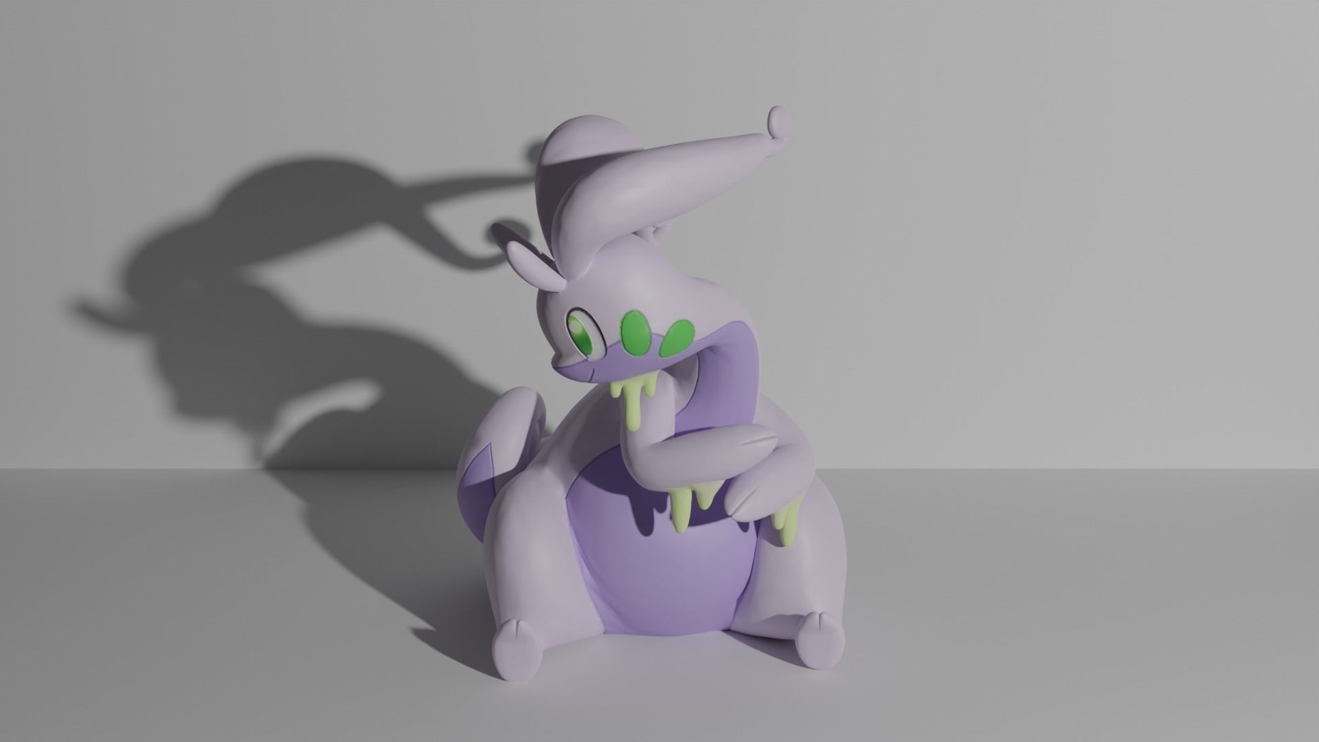 Goodra pokemon 3D print model 3D model 3D printable | CGTrader