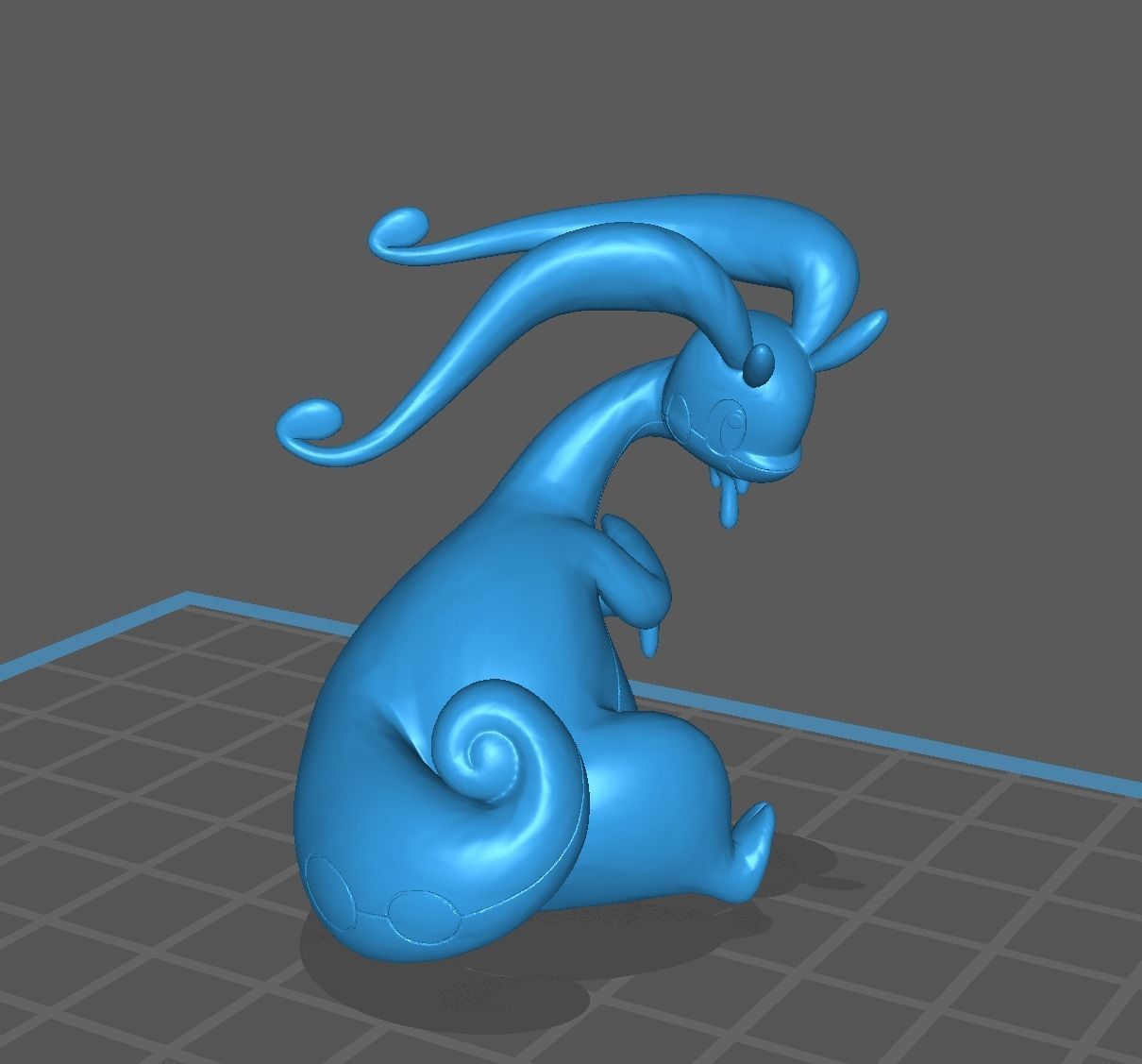 Goodra pokemon 3D print model 3D model 3D printable | CGTrader