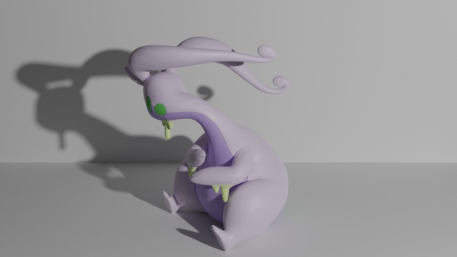 Goodra pokemon 3D print model 3D model 3D printable | CGTrader