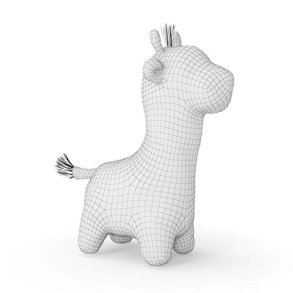 Giraffe soft toy 3D model | CGTrader