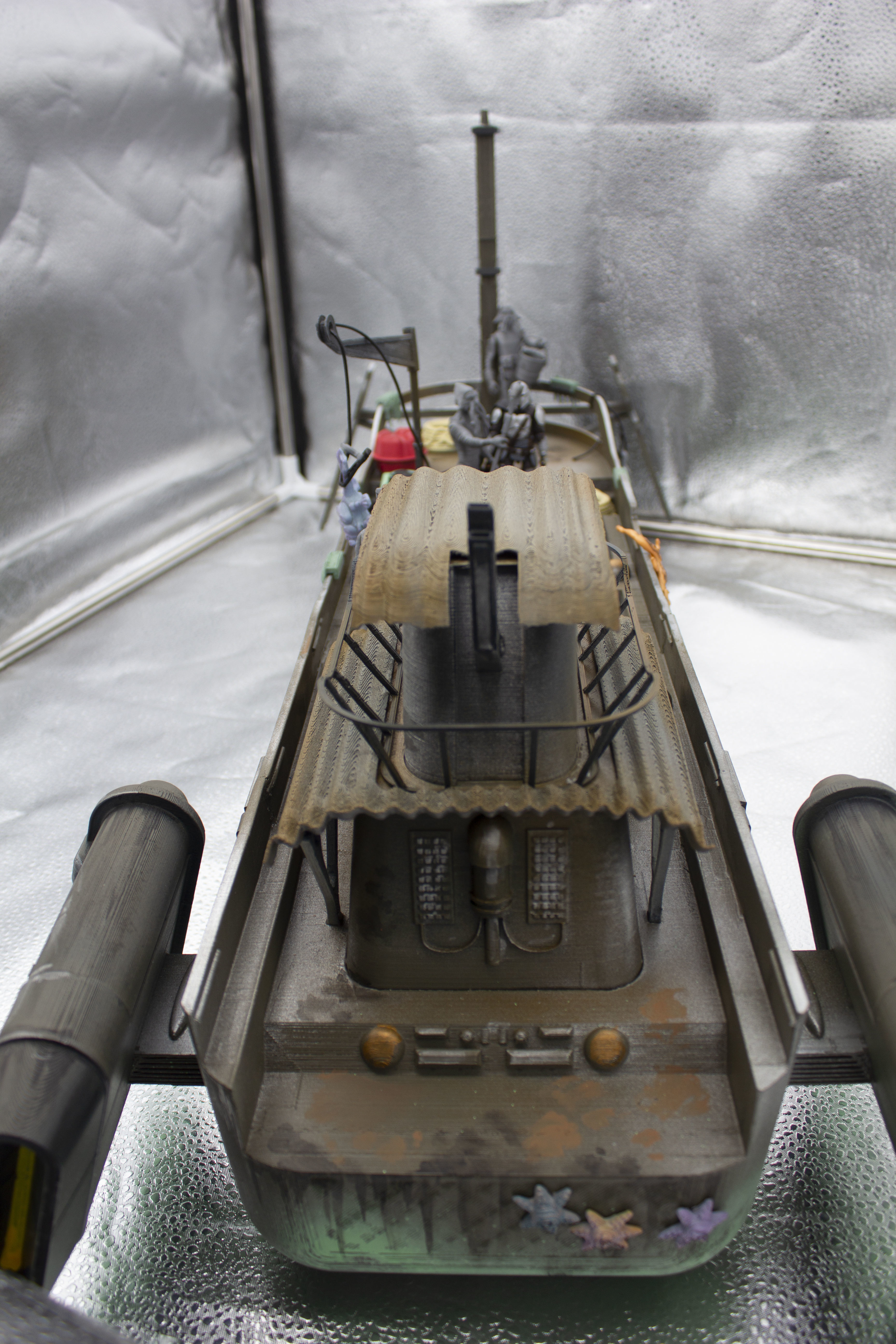 Quarren fishing vessel Mandalorian 3D model 3D printable | CGTrader