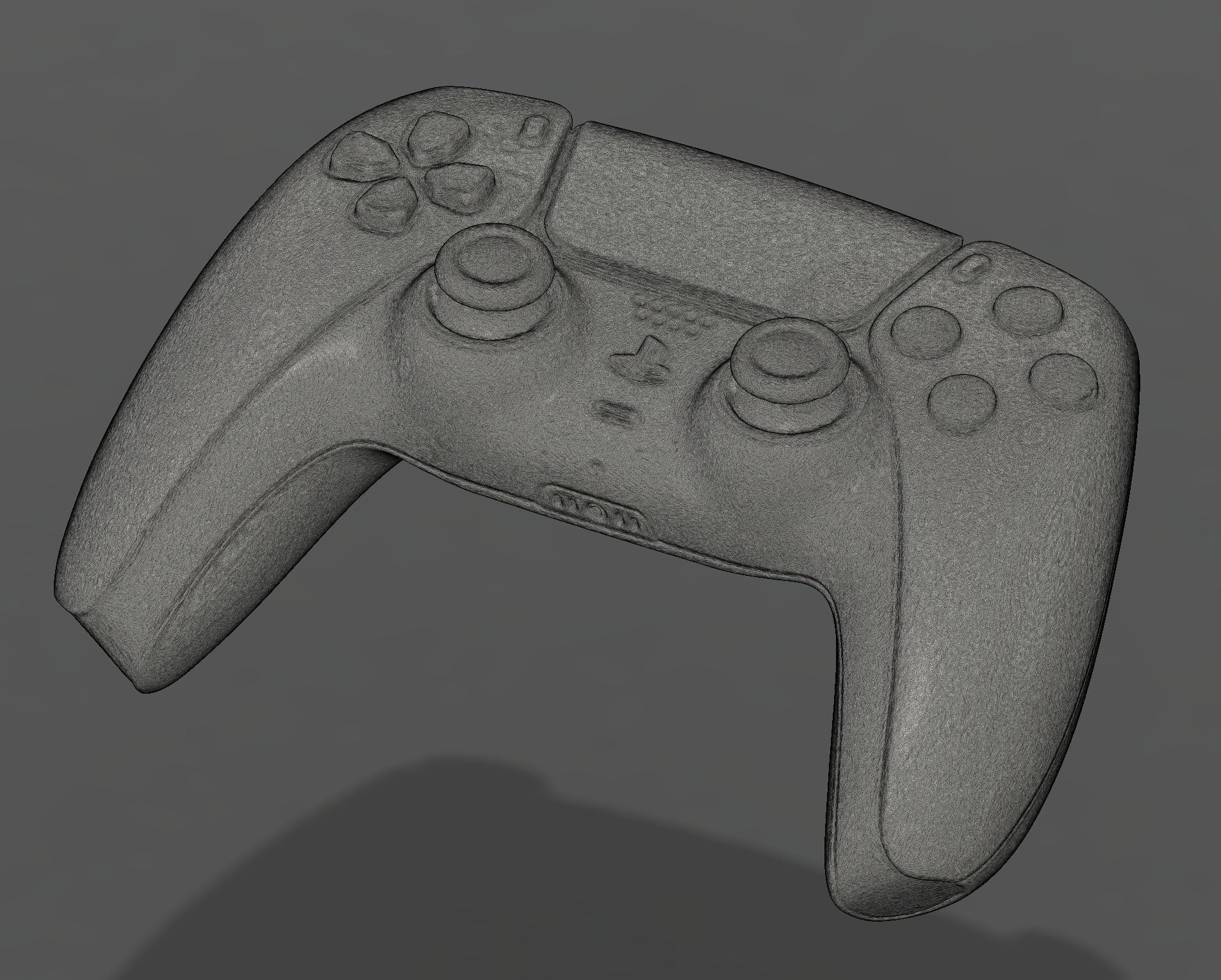 DualSense controller 3D scan 3D model 3D printable | CGTrader