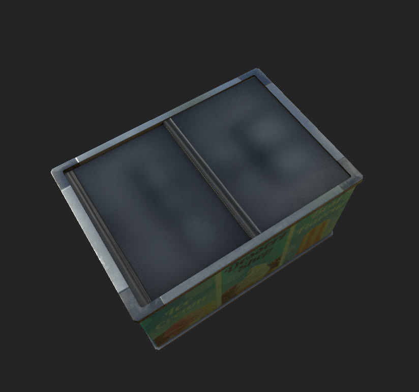 3D model Deep Freezers VR / AR / low-poly | CGTrader