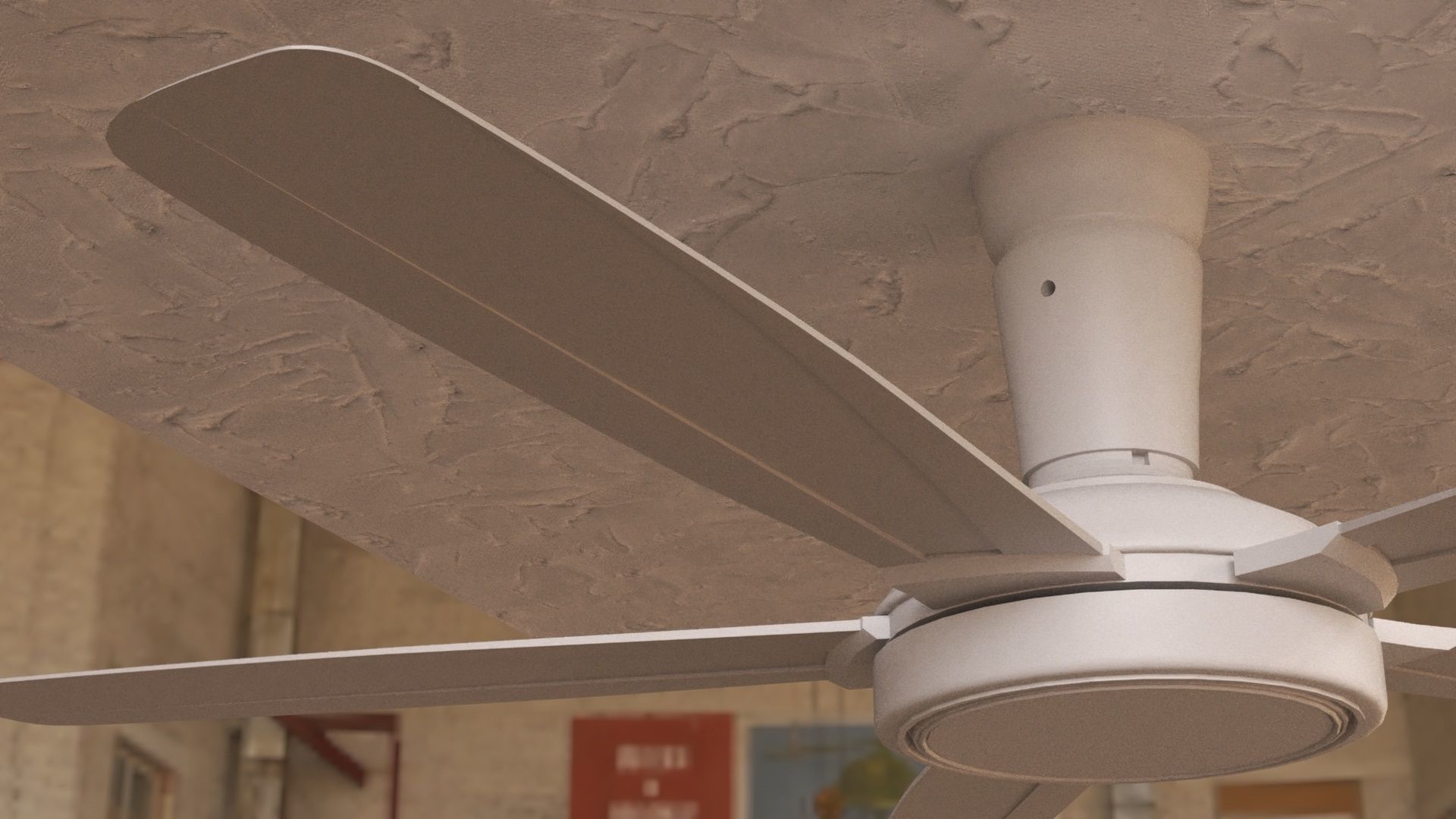 KDK Ceiling Fan 3D model | CGTrader