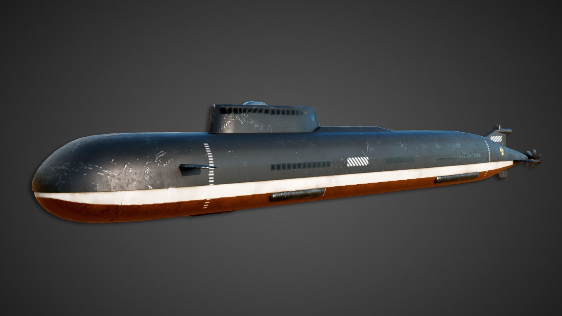 3D model Submarine 3D Model VR / AR / low-poly | CGTrader
